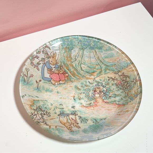 Vintage | Dining | Vintage Retro Peter Rabbit Beatrix Potter Plate ...